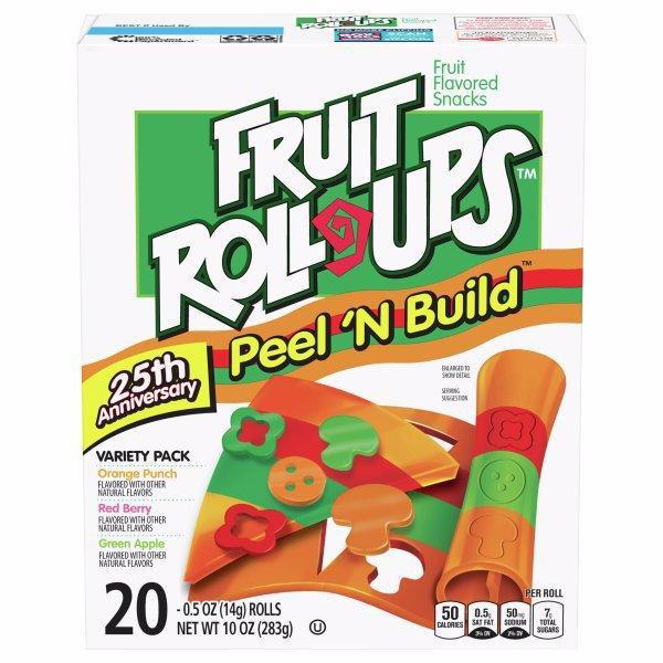 Review - Fruit Roll Ups Fruit Flavored Snacks, Variety Pack - MealWhizz