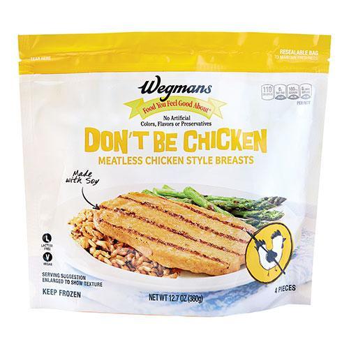 Review - Wegmans Don't Be Chicken Meatless Chicken Style Breasts ...