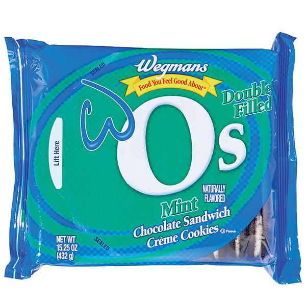 Review - Wegmans Double Filled Mint W O's Chocolate Sandwich Creme ...