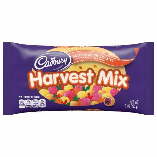 Review - Cadbury Solid Milk Chocolates, Harvest Mix - MealWhizz