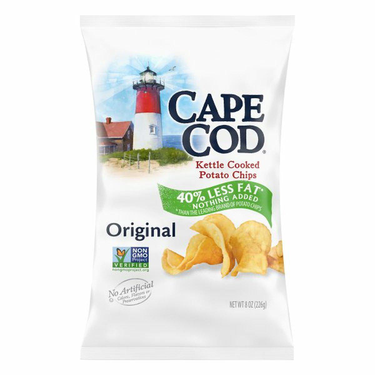 Review - Cape Cod® Potato Chips, Original, Kettle Cooked - MealWhizz