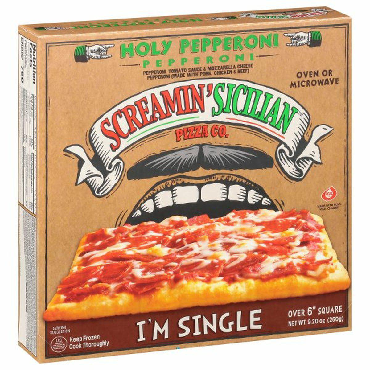 Review - Screamin' Sicilian Pizza, Holy Pepperoni, I'm Single - MealWhizz