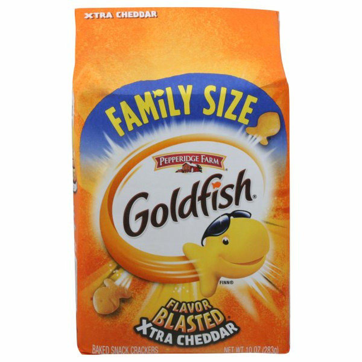 Review - Pepperidge Farm® Goldfish® Flavor Blasted Snack Crackers ...