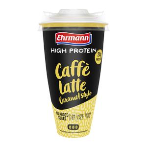 Review - Ehrmann High protein caffé latte caramel style - MealWhizz
